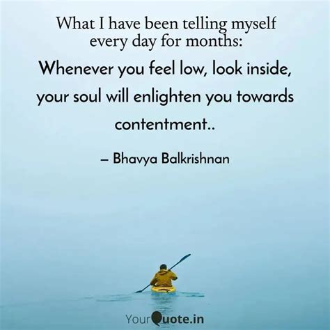 Whenever You Feel Low Lo Quotes And Writings By Bhavya Balkrishnan