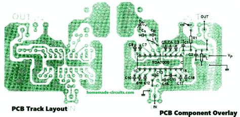 The Perfect Fm Radio Circuit Using Tda7000 Ic Homemade Circuit Projects