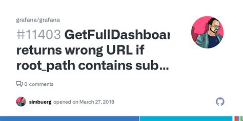 Getfulldashboardurl Returns Wrong Url If Rootpath Contains Sub Path Components · Issue 11403