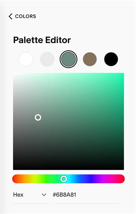 How To Set Up A Squarespace Color Palette Porta Blu Design