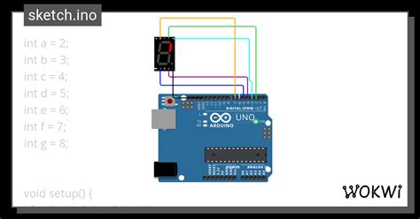 Pertemuan 4 Seven Segment Copy Wokwi Esp32 Stm32 Arduino Simulator