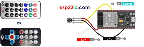 Esp32 Télécommande Infrarouge