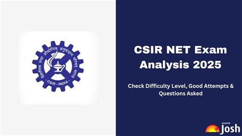 CSIR NET Exam Analysis LIVE Check Subject Wise Paper Review Difficulty Level And Good