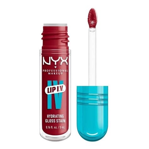 Nyx Lip Iv Hydrating Lip Gloss Serum 5ml 10 Berry Thirsty Big W