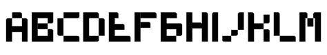 Zelpix Font Monospaced Retro What Font Is
