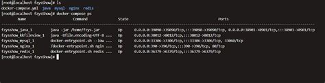 docker compose入门以及部署springboot vue redis mysql 前后端分离项目 以若依前后端分离版为例 霸道