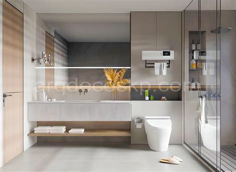 Descarga Modelo Interior De Baño Para Sketchup