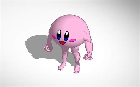 3d Design Buff Kirby Tinkercad