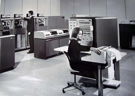 IBM 360 1964 1964 April IBM Announces The System 360 Computer This Was The Most Expensive And