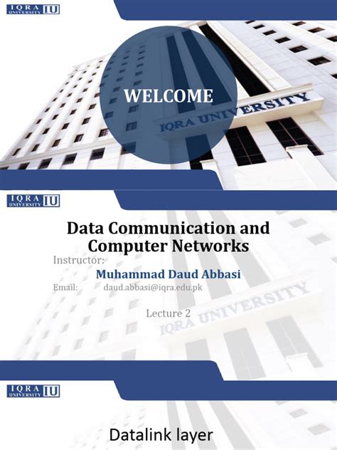 Datalink Layer Pdf Transmission Control Protocol Error Detection