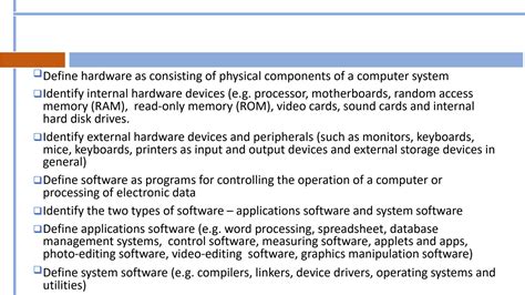 SOLUTION Types And Componets Of A Computer System Studypool