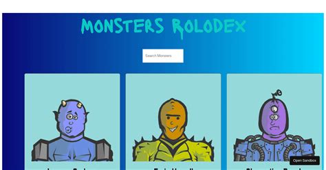 React Bootcamp Codesandbox