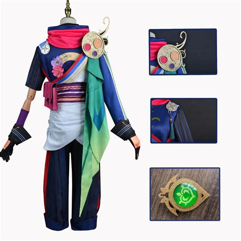 Genshin Impact Tighnari Cosplay Game Costume Anime Clothing Set