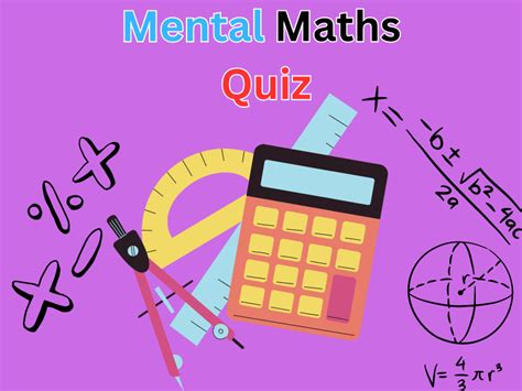 Mental Maths Quiz Teaching Resources