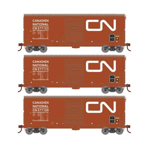 Athearn Rtr 69444 Ho Scale 40 Modernized Boxcar Canadian National Cn 3
