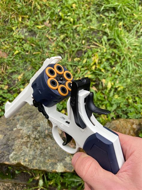 Webley Revolver Pistol Soft Dart Cosplay Prop Toy Gun Dart Armoury