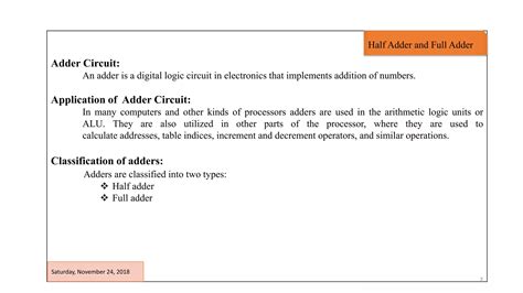 introduction to half and full adder circuit part 01 digital logic