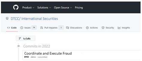 Dtcc Has Github Now Going To Need More Eyes On This R Superstonk