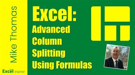 Mike Thomas En Linkedin Excel Using Formulas For Advanced Column