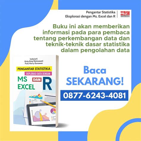 Buku Pengantar Statistika Eksplorasi Data Dengan Ms Excel Dan R Penerbit Kbm Indonesia Group