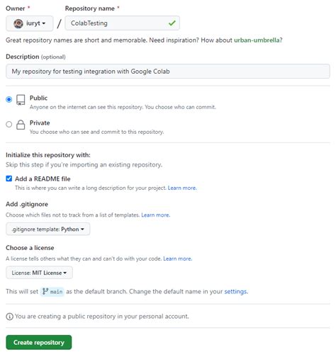 Iuryt Integrating Google Colab And GitHub