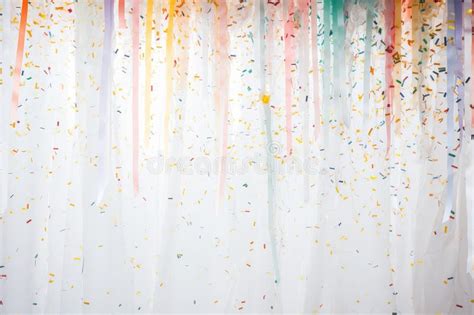 explosion of colored confetti creating a celebratory and dynamic