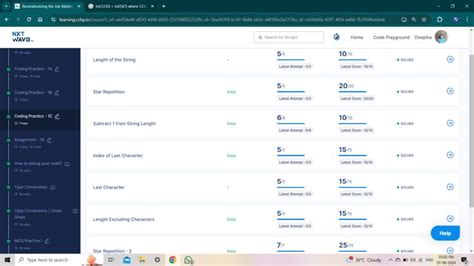 Coding Challenge With Nxtwave Deepika Anjali Vallu Posted On The Topic Linkedin