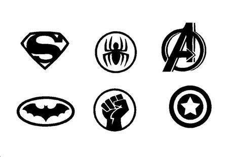 Marvel Stencil Printable