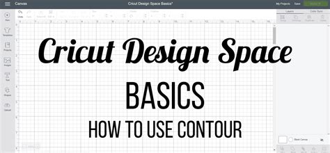 How To Contour In Cricut Design Space