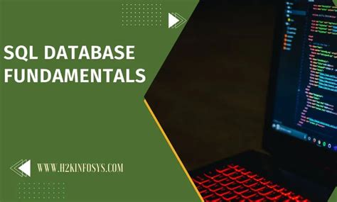 Sql Database Fundamentals