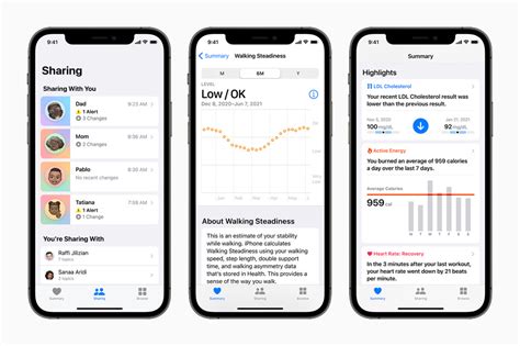 Apple Advances Personal Health By Introducing Secure Sharing And New Insights Apple