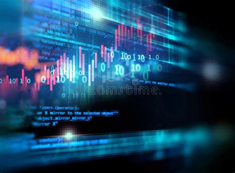 Digital Code Number Abstract Technology Background Stock Illustration Illustration Of Concept