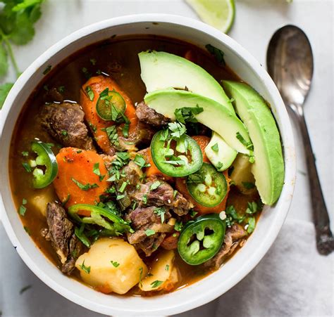Hispanic Beef Stew Mexican Beef Stew Recipe Villa Cocina