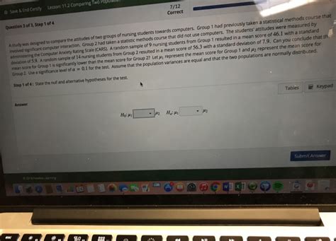 solved save and end certify lesson 1 1 2 comparing two popua