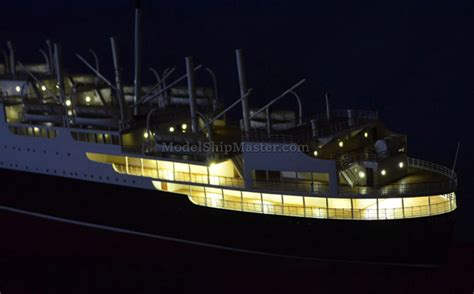 Beautiful Model Of The Passenger Ship Nea Hellas