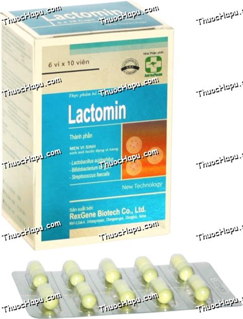 Lactomin viên - Quầy 119- Cty Dược phẩm Hậu Phương
