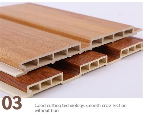 Composite Cladding Fluted Wpc Wall Panel Interior Wall Cladding Timber