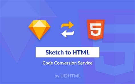 Convert Sketch To HTML UI HTML