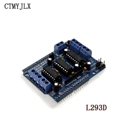 5pcs l293d h bridge motor drive shield dual l293 control module for