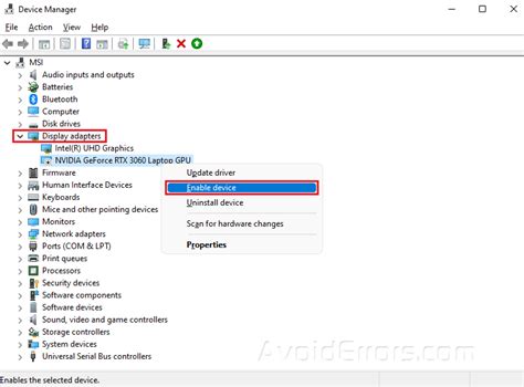 Nvidia Graphics Card Not Detected In Windows Avoiderrors