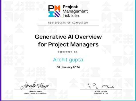 Archit Gupta Pmp® On Linkedin Pmi Generativeai Continuouslearning
