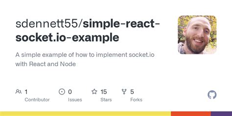GitHub Sdennett55 Simple React Socket Io Example A Simple Example Of
