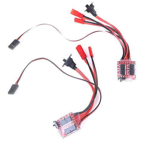 1PC 20A ESC 30A ESC Motor Speed RC ESC 2KHz Forward Reverse Brush Brake RC 2S For Controller