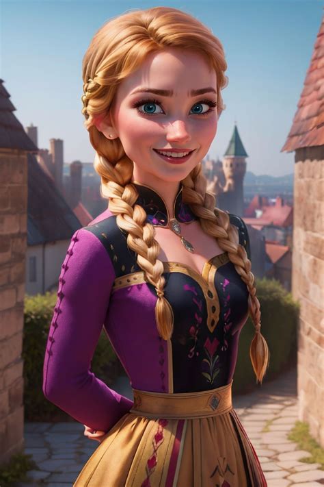 Anna Frozen 5 By Osfaiart On Deviantart