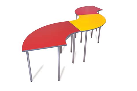 Chunky Curved Table Furniture For Schools Chunky Curved Table Furniture For Schools