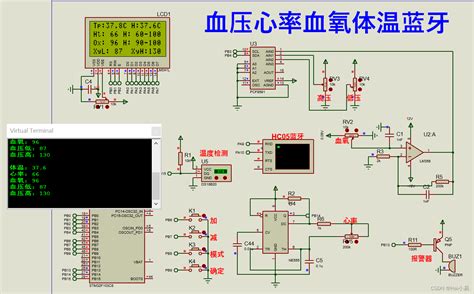 【proteus仿真】【stm32单片机】血压心率血氧体温蓝牙三二单片机做的心率怎么调节 Csdn博客
