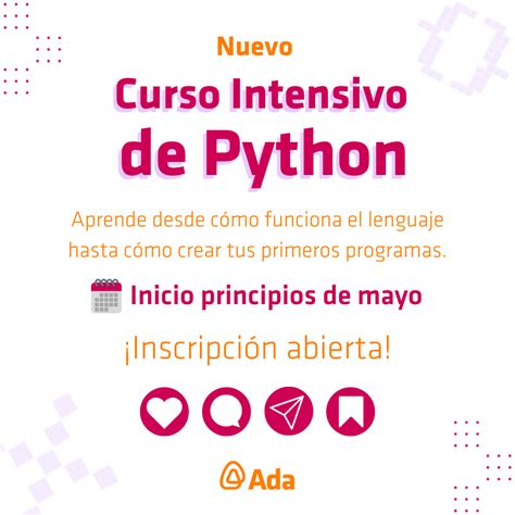 Estudia Python Ada ITW