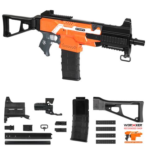 Worker Mod F10555 Ump9 Rifle Imitation Kit For Nerf Stryfe Foam Blaster Toy La Paz County