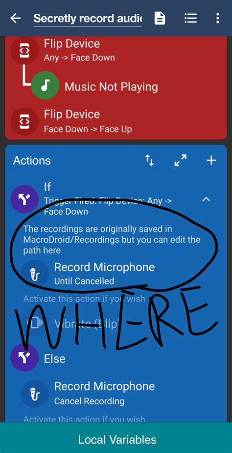 How Do I Change The Path R Macrodroid
