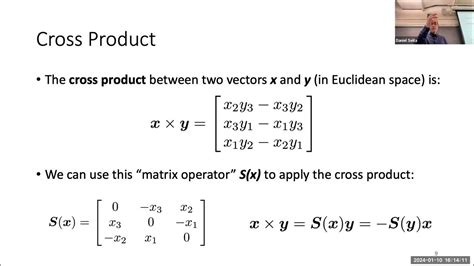 csci 545 spring 2024 lecture 02 linear algebra youtube